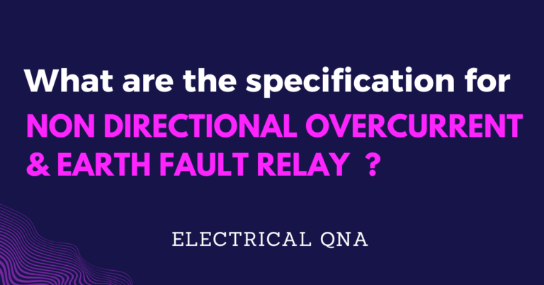What is PS and TMS in Overcurrent and Earthfault Relay ? | Electrical QnA